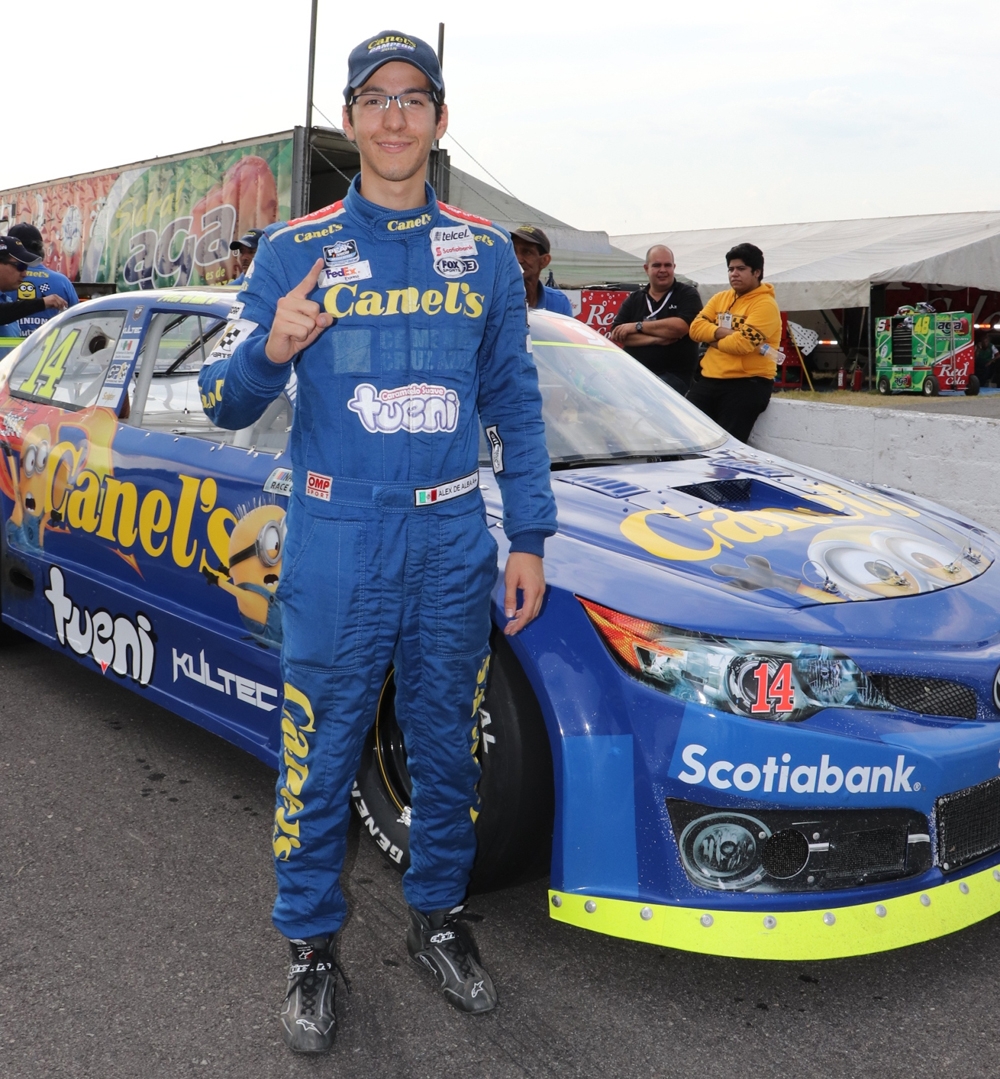 Segundo lugar para Alex de Alba Jr. en NASCAR Challenge en Guadalajara ...