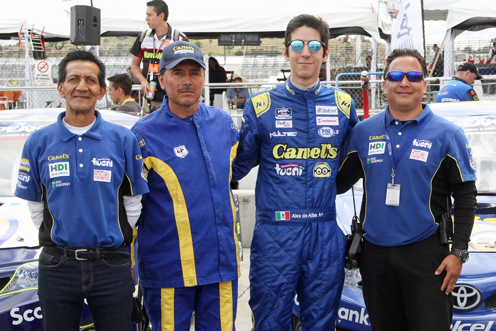 Alex de Alba Jr. llegará a Aguascalientes tercero en la NASCAR ...