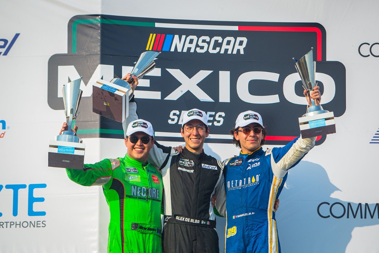 Victoria para Alex de Alba Jr. en la primera ronda de NASCAR Challenge ...
